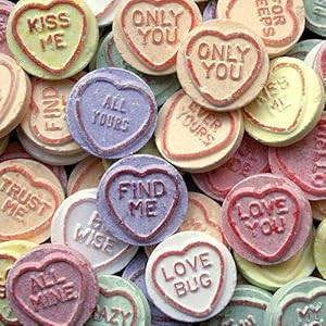 Amazon.com : Smarties Candy Love Hearts, 1lb Bulk Bag : Hard Candy ...