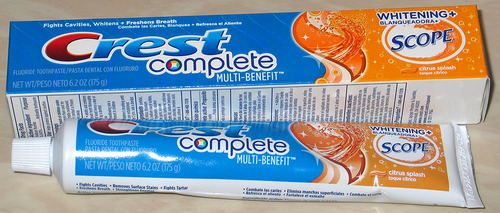 Amazon.com: Crest Complete Multi-Benefit Whitening + Scope Citrus ...