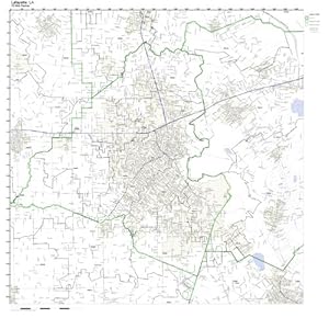 Lafayette La Zip Code Map - Map