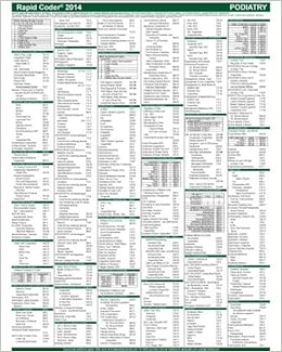 Rapid Coder for Icd-9 Podiatry Codes - 2014: Coding Institute ...