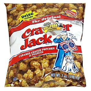 Amazon.com : Cracker Jack Original Bag, 7-Ounce Pouches, (Pack of 9 ...