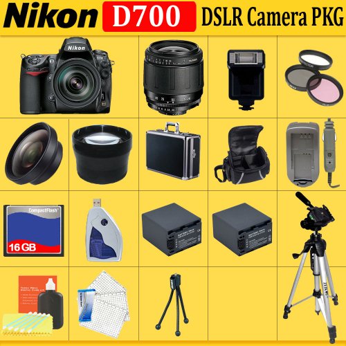 Nikon D700 12.1mp Digital SLR Camera with Accessory Kit