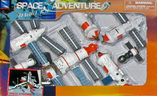 Amazon.com: NASA Space Adventure Child Plastic Toy Model Kit - Space ...