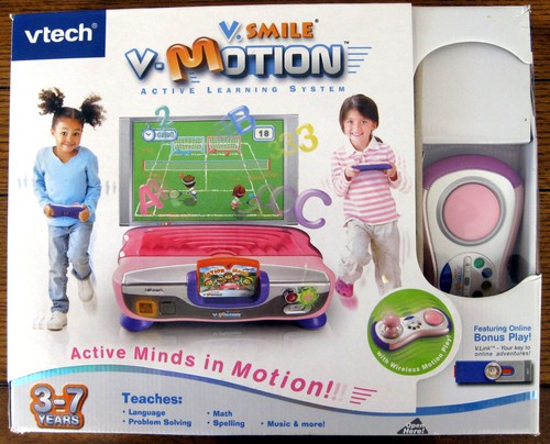 Amazon.com: V.Smile VTech - V.Motion Active Learning System - Pink ...