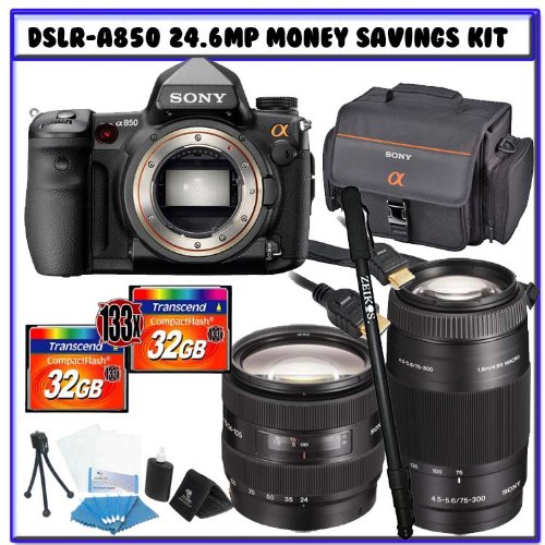 Sony Alpha DSLR-A850 Full Frame Digital SLR Camera
