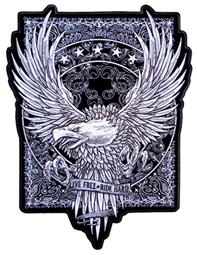 Awesome American Bald Eagle Biker Patches