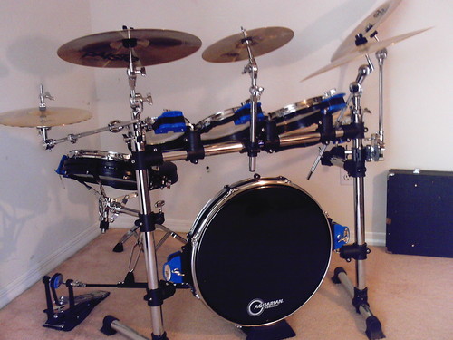 Amazon.com: Traps Drums A400 Portable Acoustic Drum Set: Musical ...