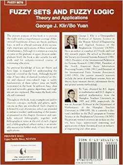 Fuzzy Sets and Fuzzy Logic: Theory and Applications: George J. Klir, Bo ...