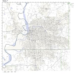 Amazon.com: Memphis, TN ZIP Code Map Not Laminated: Home & Kitchen