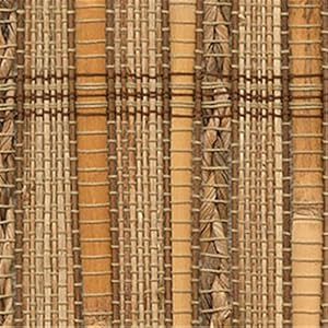 Amazon.com - Bali Natural Drapes Natural Woven Wood Mill Cove Madras ...