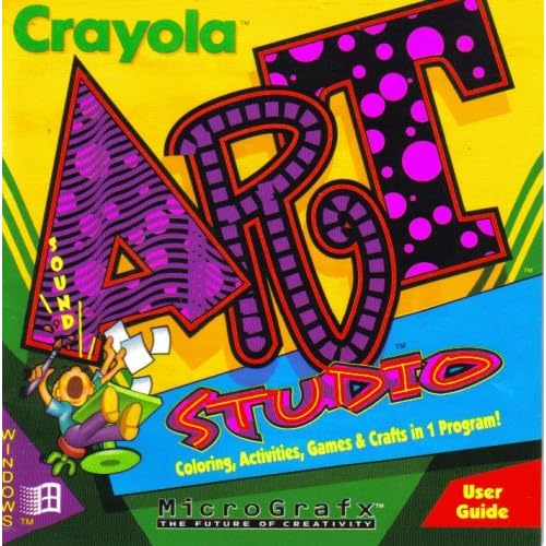 Crayola Art Studio [ Windows 3.1 or higher ] [ CD-ROM ]: MicroGrafx ...
