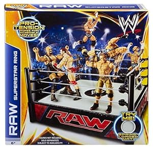 Amazon.com: WWE Raw Superstar Ring: Toys & Games
