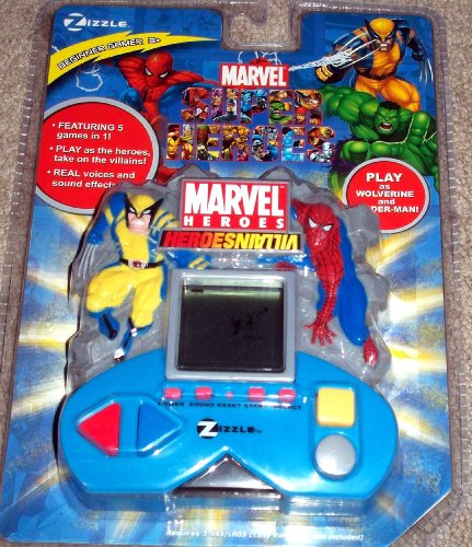 Marvel Superheroes Electronic Handheld Game – Heroes – Villains – Play ...