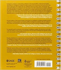 Amazon.com: Structured Analytic Techniques for Intelligence Analysis ...