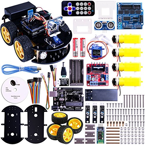 Elegoo Arduino Project Smart Robot Car Kit With Four-wheel Drives UNO ...