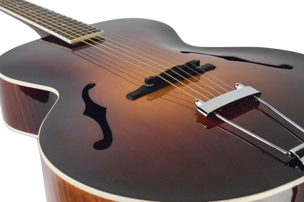 Amazon.com: The Loar LH-600-VS Hand-Carved Archtop Acoustic Guitar ...