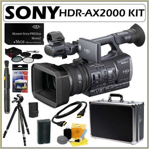 Sony HDRAX2000 HDR-AX2000 High-Definition Handycam® Camcorder with ...