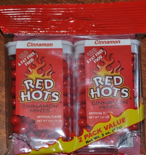 Red Hots Cinnamon Mints Tic Tac Style