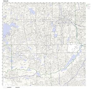 Edina Mn Zip Code Map - United States Map