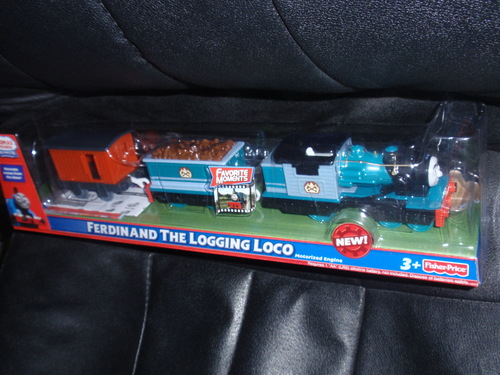 Amazon.com: Thomas the Train: TrackMaster Ferdinand the Logging Loco ...