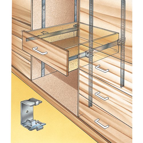 Drawer Slides: Accuride Shelf Standard Slide Brackets, Set of 4