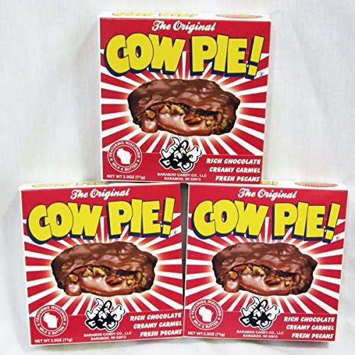 Original Cow Pie 3 PACK of Milk Chocolate - Specialty Chocolate Candy ...