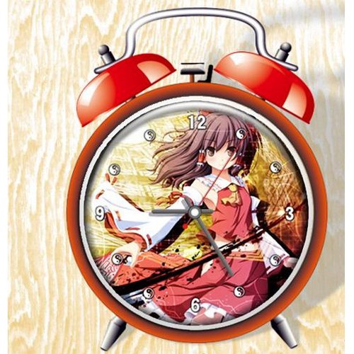 >>Cheap! Touhou Anime Colorful Design Twin Bell Alarm Clock, Red ...