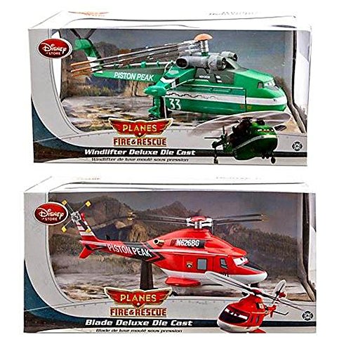 Disney Planes Fire And Rescue Exclusive Deluxe Die Cast Helicopter ...