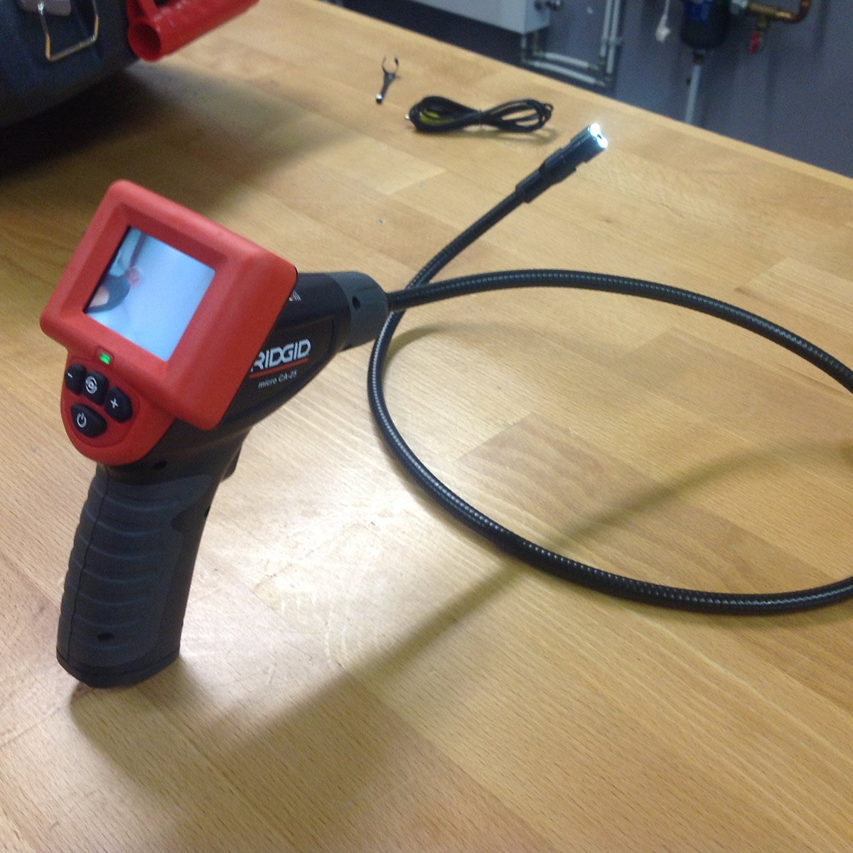 RIDGID 40043 MICRO CA-25 HANDHELD INSPECTION CAMERA KIT, FREE SHIPPING ...