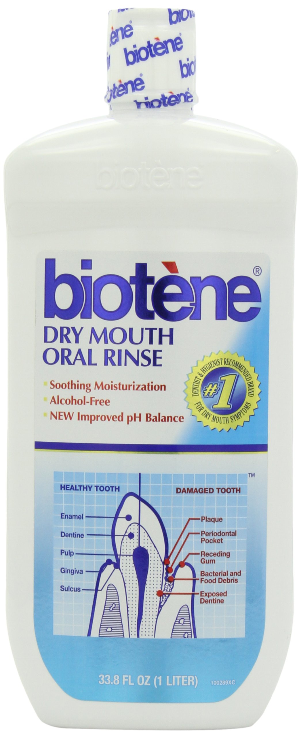Biotene Oral Rinse for Dry Mouth Symptoms-33.8 oz Pack of 1 | eBay