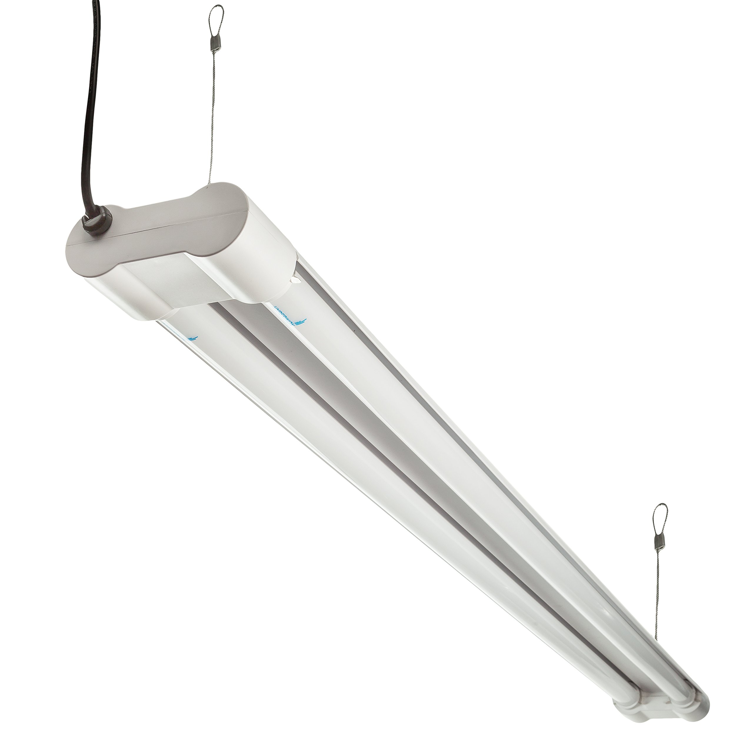 Hyperikon Utility LED Shop Light 4FT Integrated LED Double-Fixture 38W ...