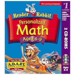 Reader Rabbit's Personalized Math Ages 6-9: Amazon.ca: Computer and ...