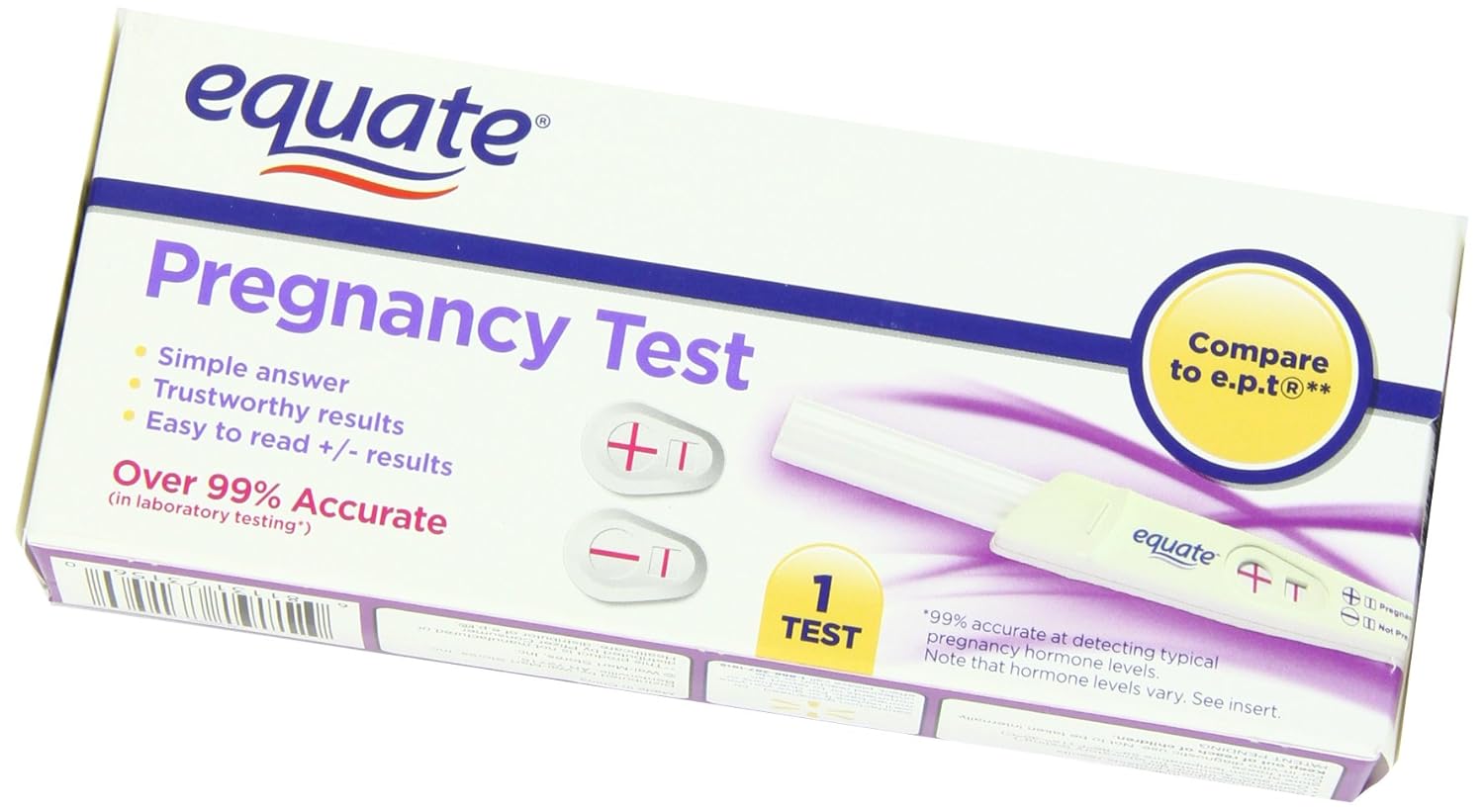 Купить Equate Pregnancy Test Compare to e.p.t. в интернет-магазине ...