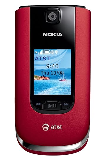 Nokia Flip Phone Red