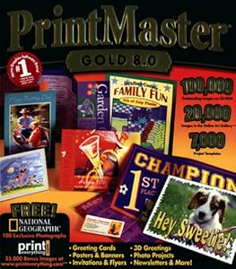 Amazon.com: PrintMaster Gold 8.0
