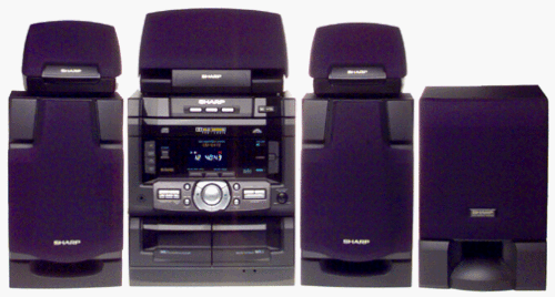 Black Friday Sharp CDC472 Pro Logic Home Theater System