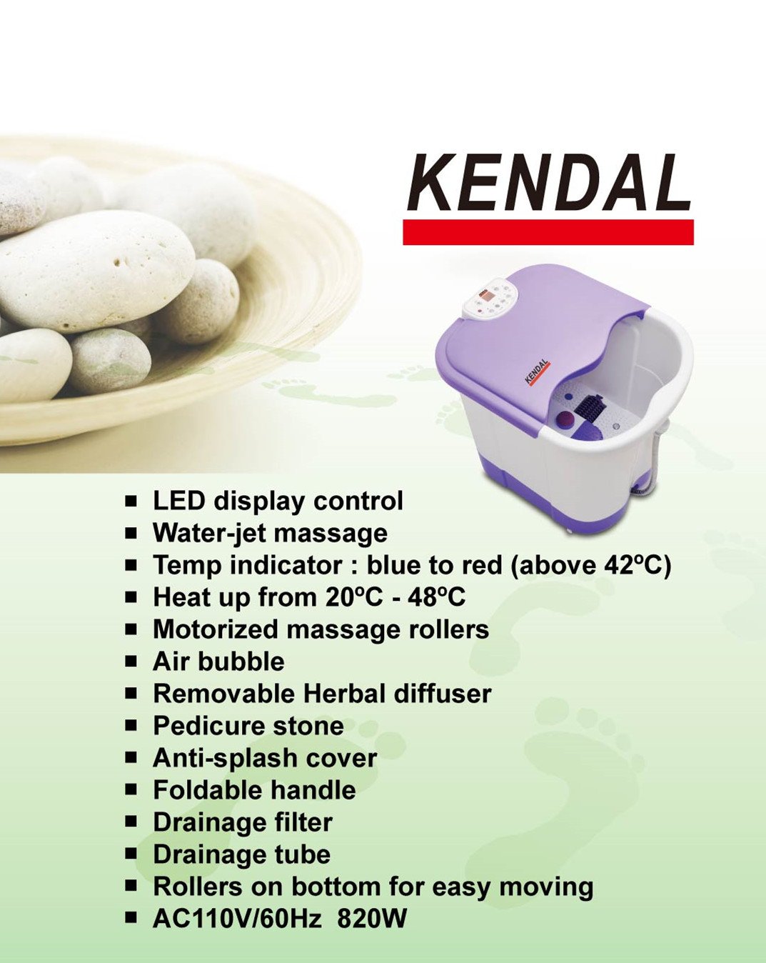 Купить All in one deep foot & leg spa bath massager w/ motorized ...