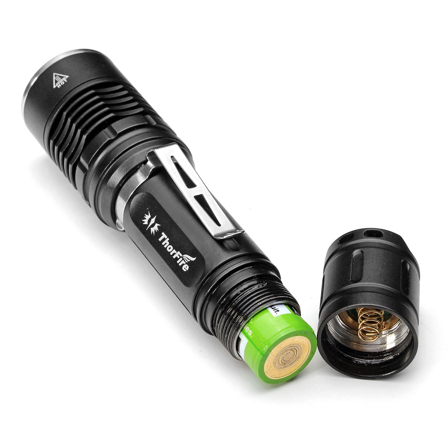 ThorFire VG10 flashlight 847LM on High less than 0.5LM on Low ...
