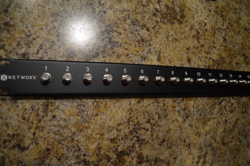 Amazon.com: 16 Port Fully Loaded F-Type Coaxial Patch Panel - 1U ...