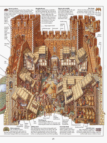 Medieval Castle Cross Sections