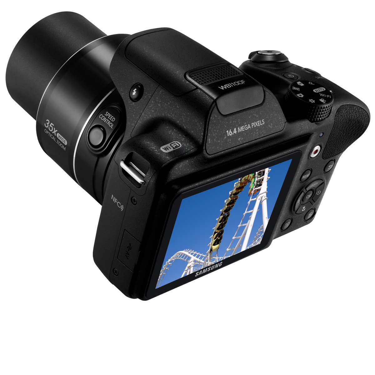 Bingua.com - Amazon.com : Samsung WB1100F 16.2MP CMOS Smart WiFi & NFC ...