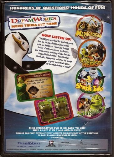 Amazon.com: Dreamworks Movie Trivia DVD Game: Toys & Games