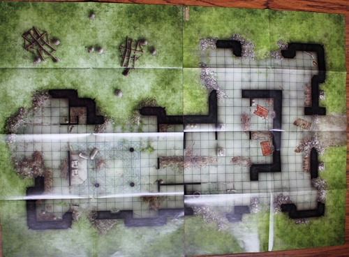 Shattered Keeps Map Pack: A Dungeons & Dragons Accessory: Wizards RPG ...