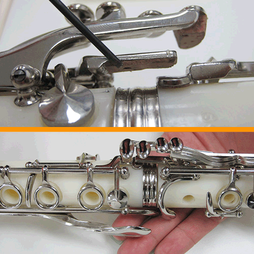 Amazon.com: Mendini By Cecilio B Flat Clarinet for Beginner, Ebonite Bb ...