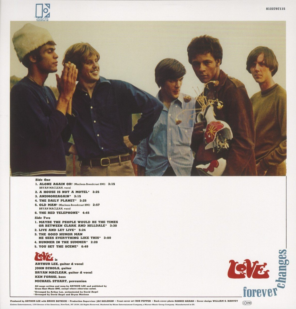 50 Years of Love & Arthur Lee "Da Capo" "Forever Changes" "Love" & more ...