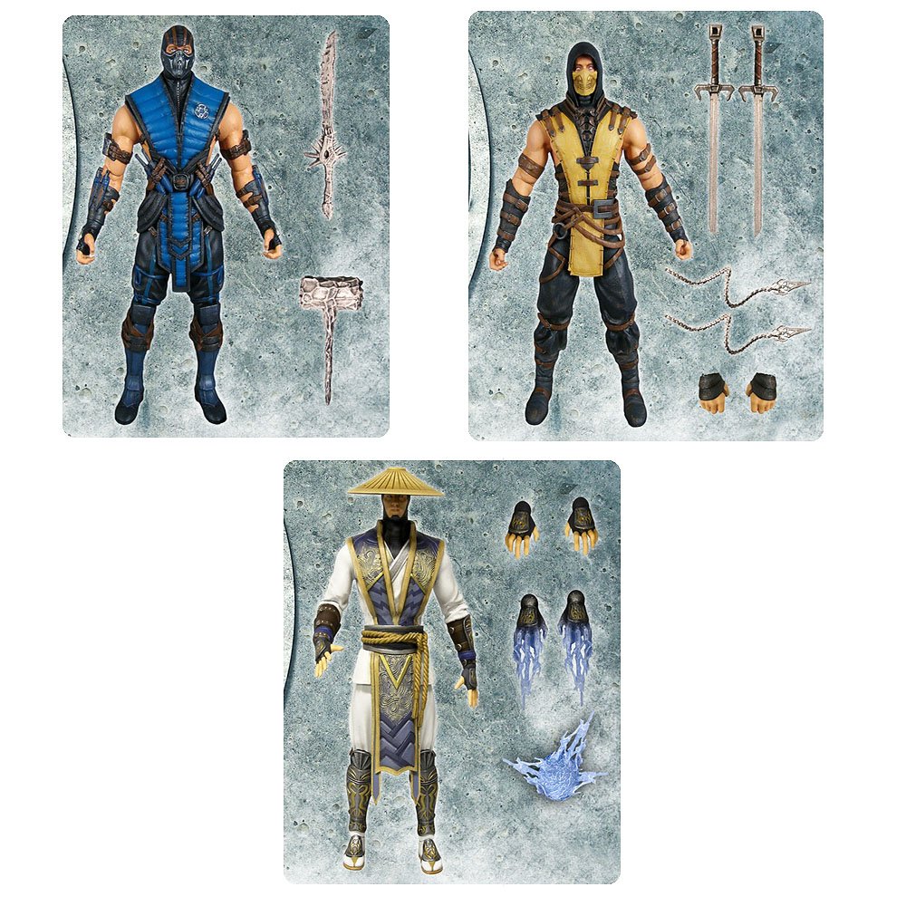 Mezco Toys - Mortal Kombat X including Kitana, Kotal Kahn and Quan Chi ...