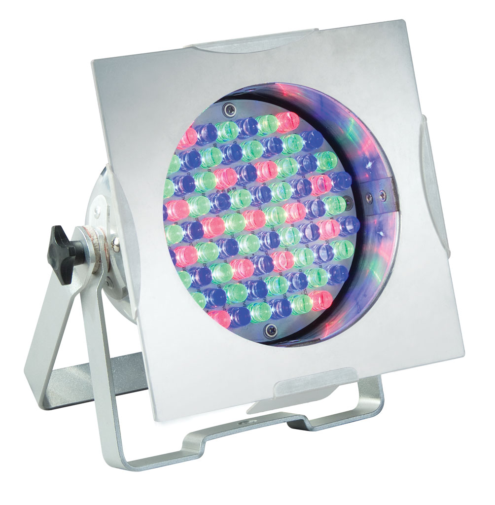 Amazon.com: American DJ 38P LED Pro Polished Par 38 LED RGB Color ...