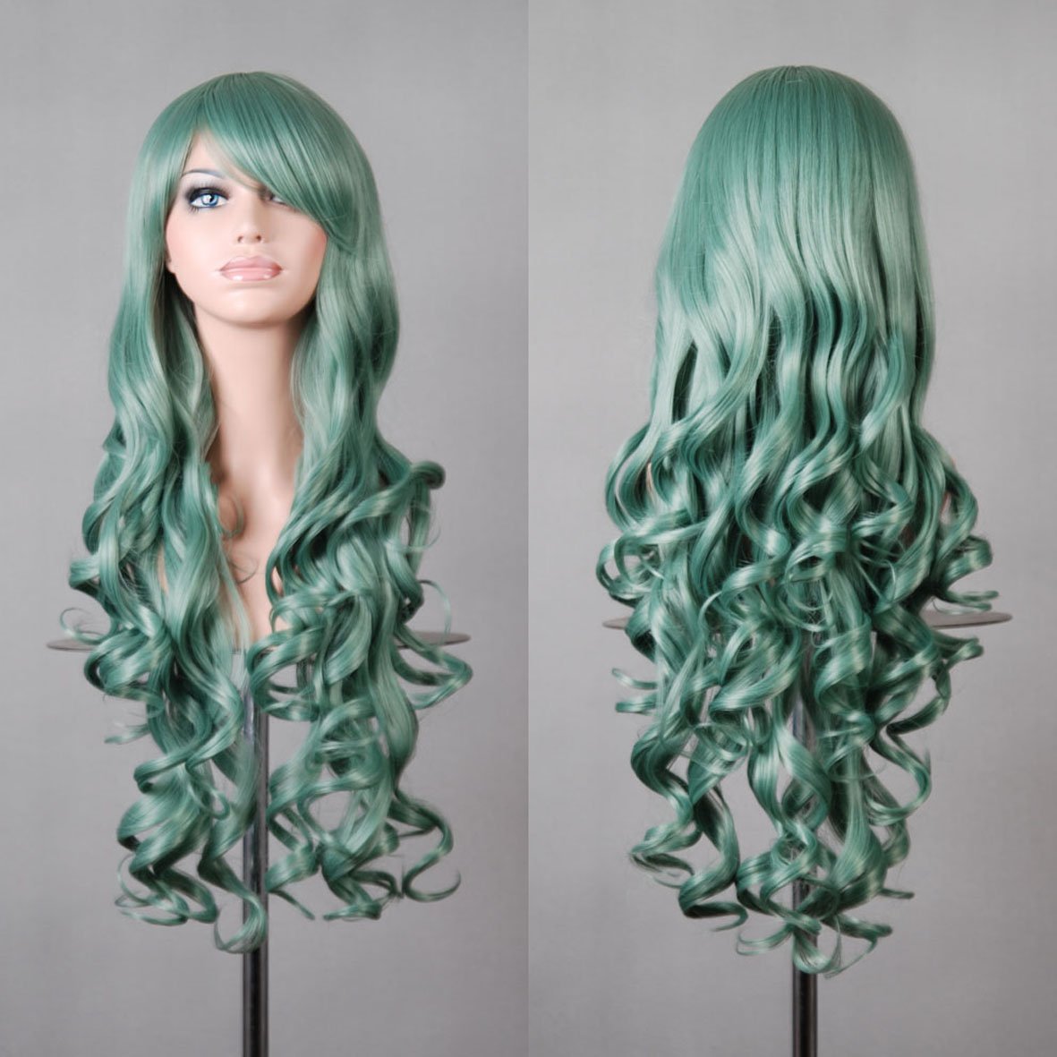 Pretty green wig~ - Live Long and Cosplay