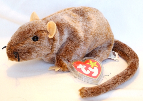 Amazon.com: Ty Beanie Babies - Tiptoe the Rat: Toys & Games