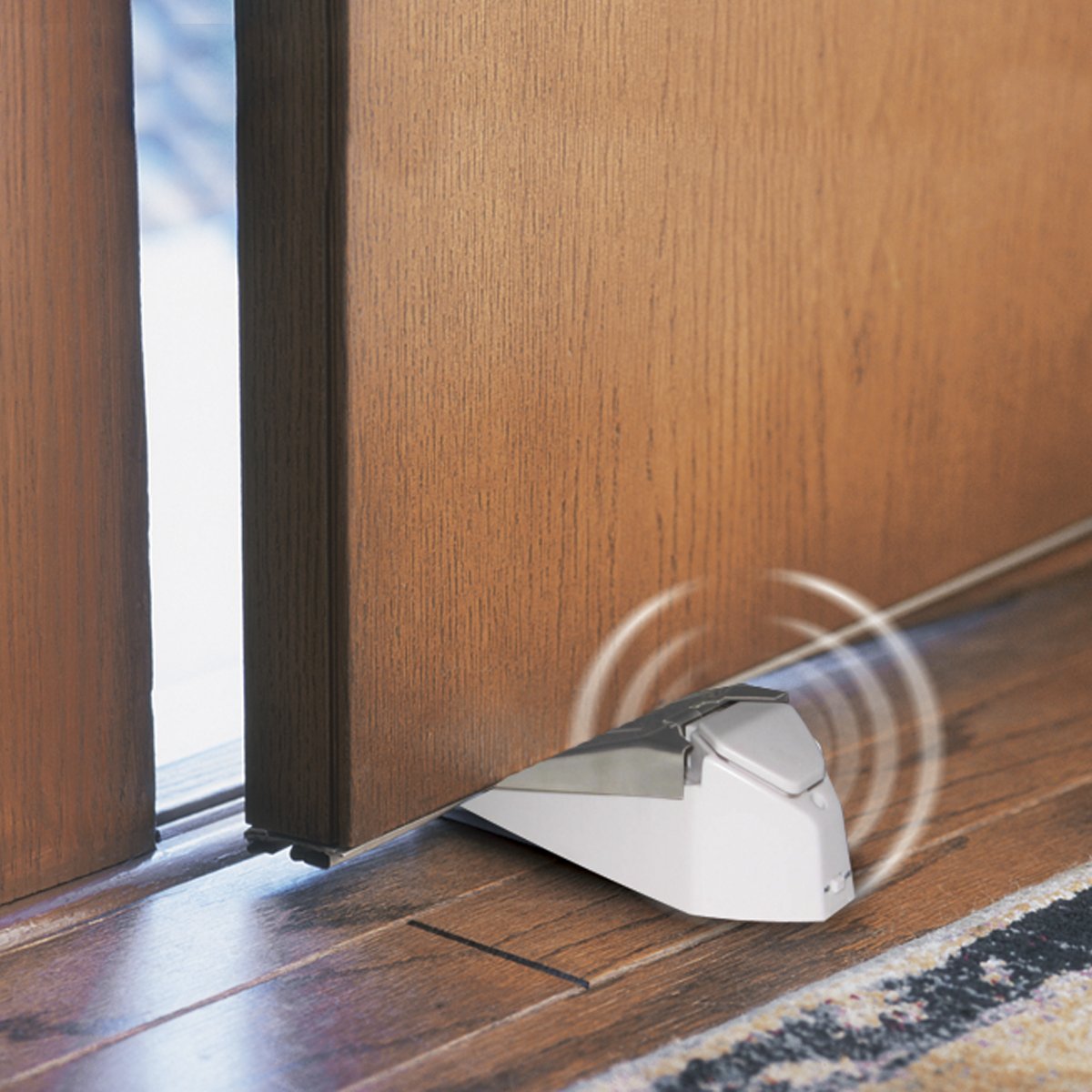 Window Alarms ZZRUI Door Stop Alarm With 120dB Siren, Portable Wedge ...